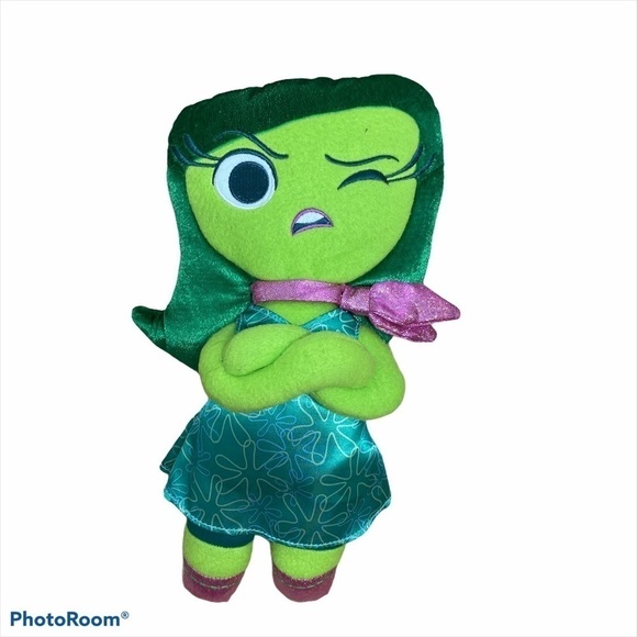 Disney | Toys | Disney Inside Out Disgust Plush Toy Doll Stuffed | Poshmark